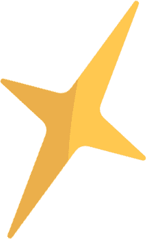 Tilted Gold Stars Custom Cursor Trail - Custom Cursor Trail | Animated ...